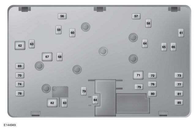 2014 Ford Mondeo fuse box diagram - StartMyCar