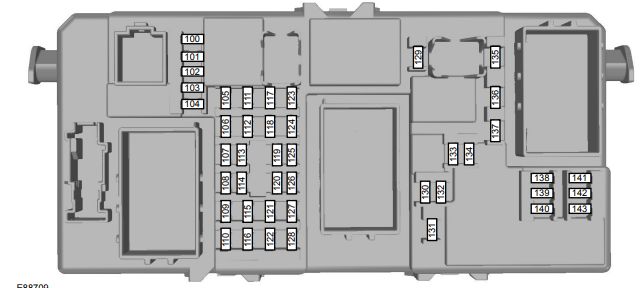 2010 Ford C-MAX fuse box diagram - StartMyCar