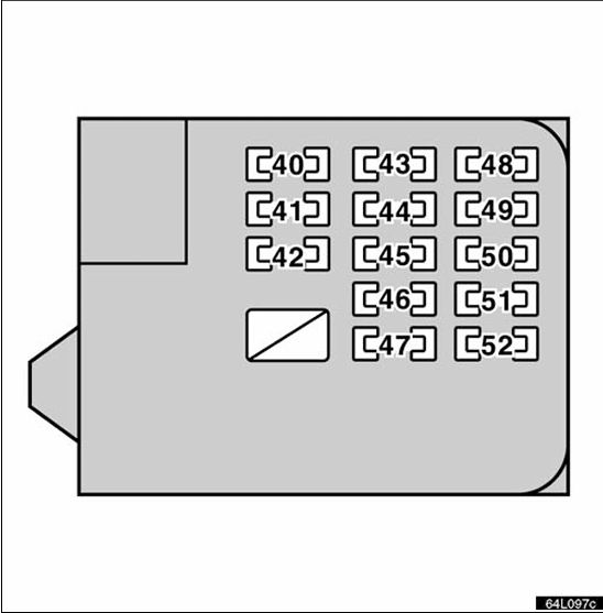 2002 Lexus LS 430 fuse box diagram - StartMyCar