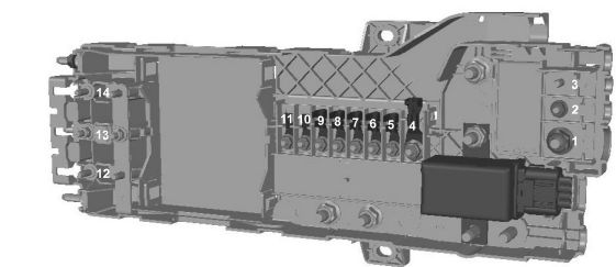 2021 2.0l Diesel Ford Tourneo Custom fuse box diagram - StartMyCar