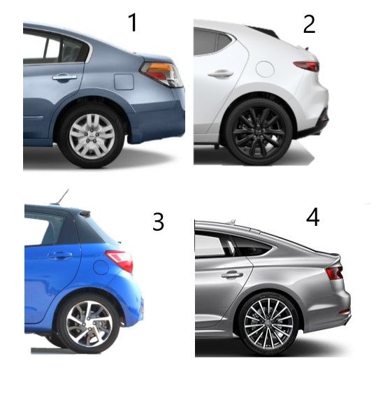 What styles of car bodies exist?